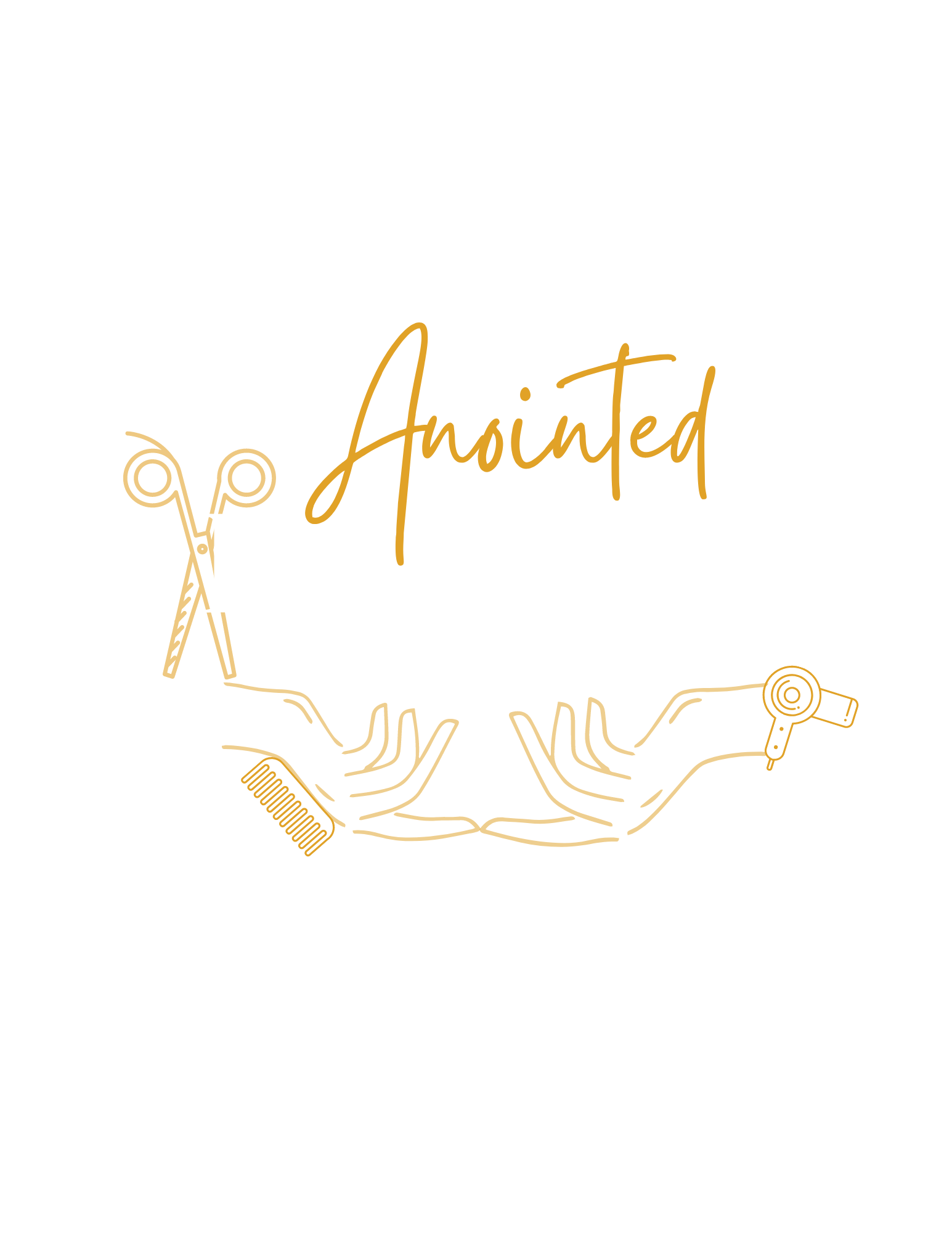 ANOINTED HANDS BEAUTY SALON logo